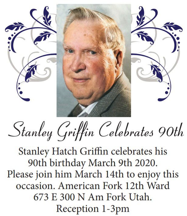Stanley Griffin Celebrates 90th | News, Sports, Jobs - Daily Herald